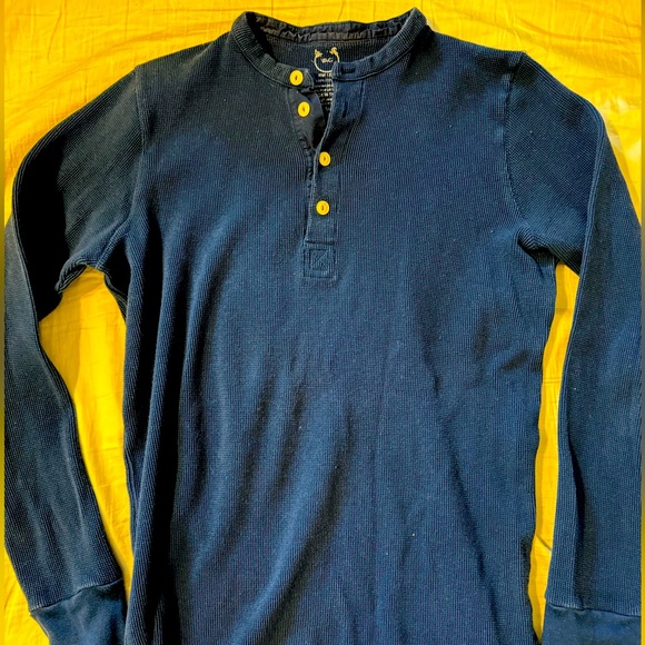 Wolf vs Goat | Shirts | Wolf Vs Goat Thermal Henley Made In The Usa ...